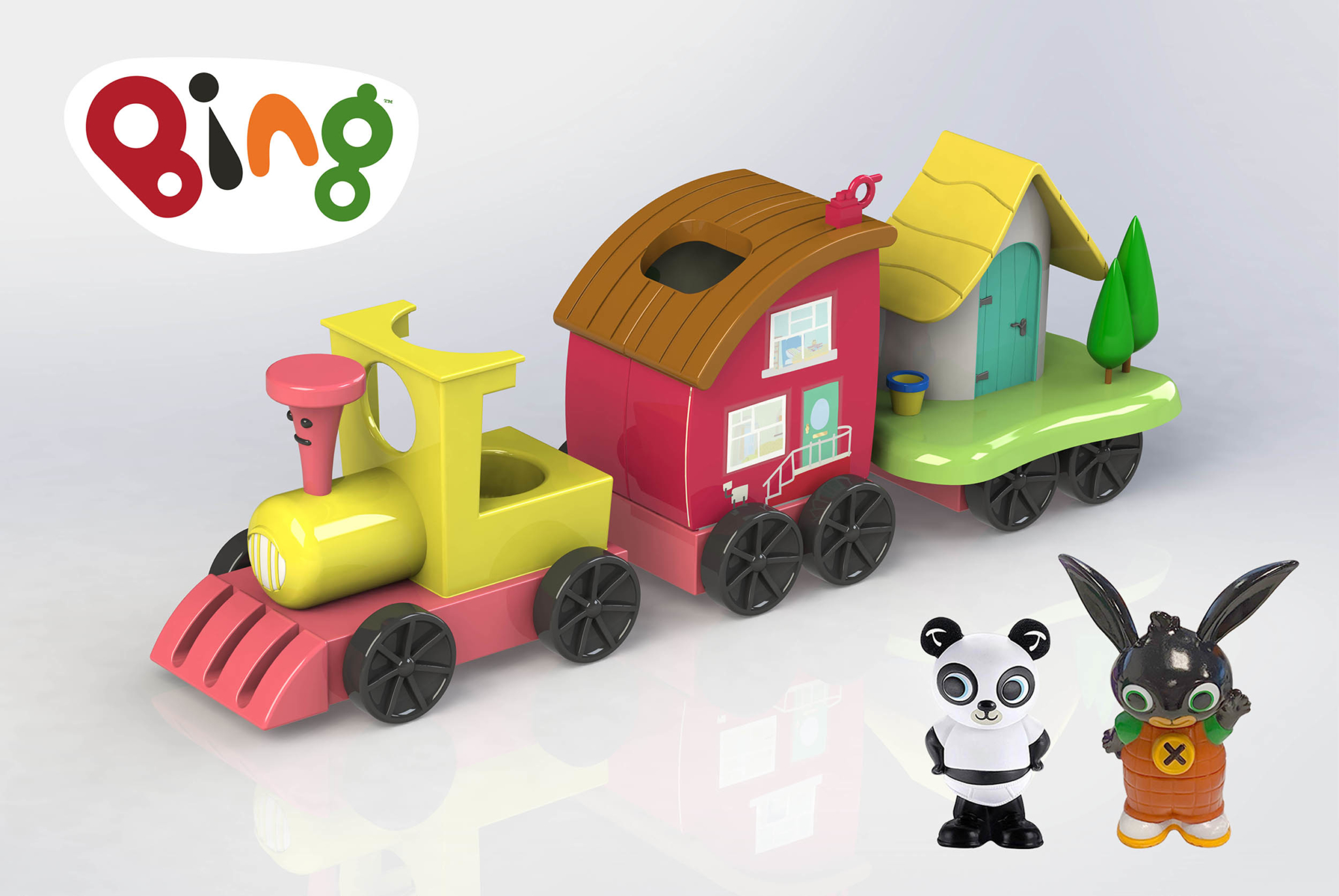 Bing Train Playset, BBC, Toy – Headcase Media